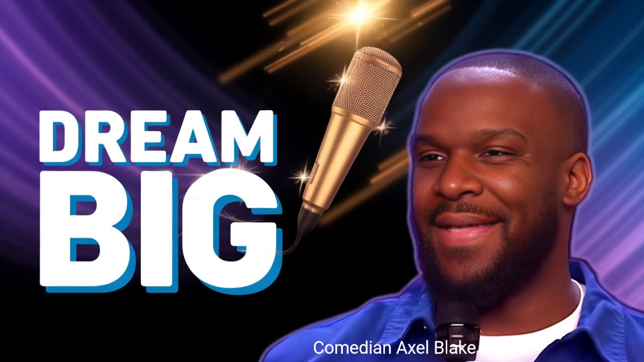 Comedian Axel Blake receives the GOLDEN BUZZER - YouTube