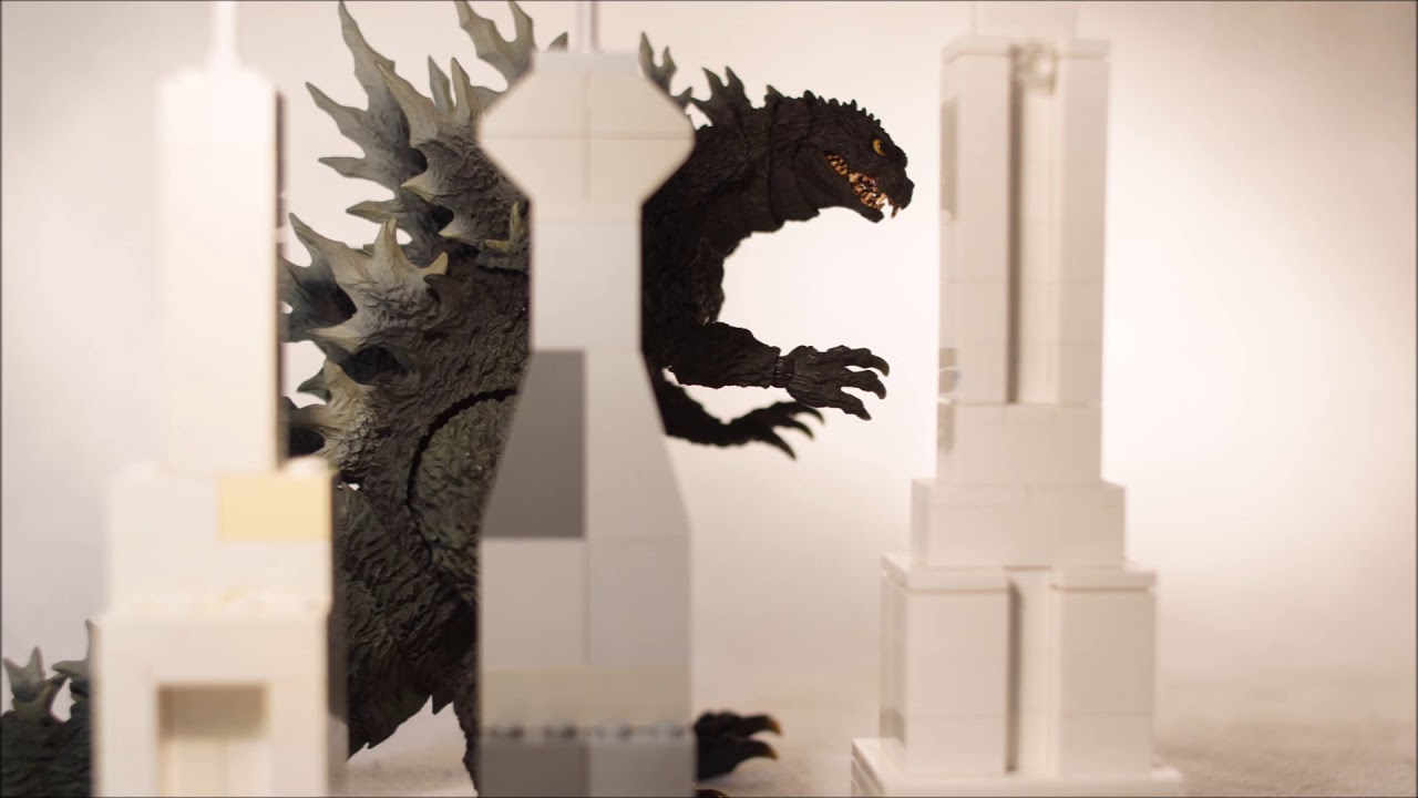 Godzilla Stop Motion Piece - YouTube