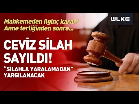 Eşlerin Birbirine Fırlattığı Ceviz ve Tabak ‘Silah’ Sayıldı!