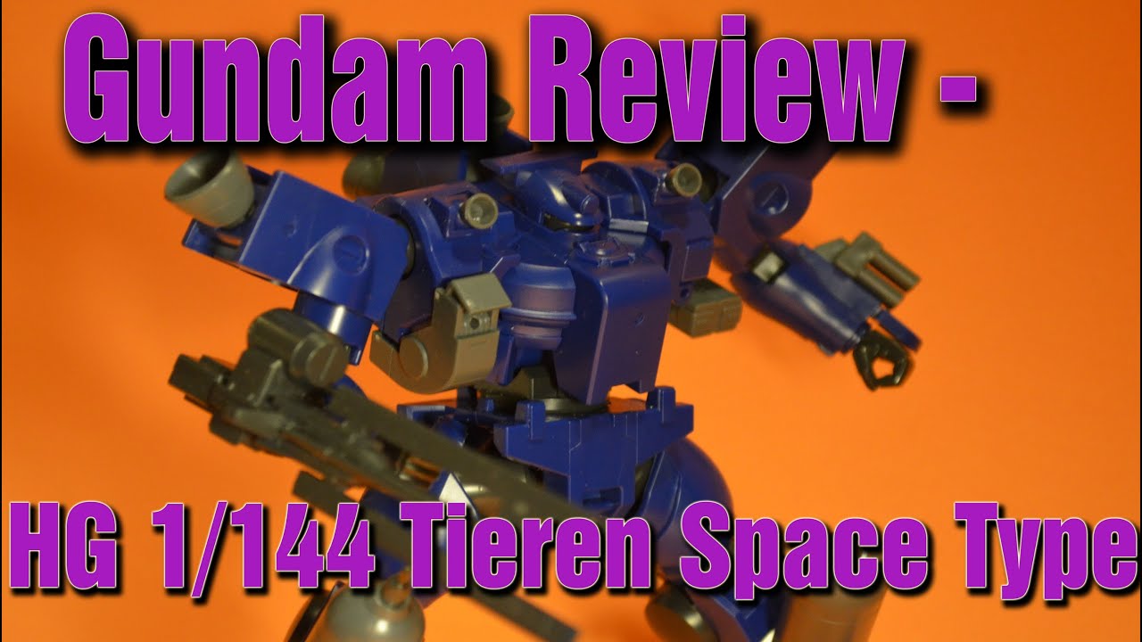 Gundam Review - HG 1/144 Tieren Space Type - YouTube