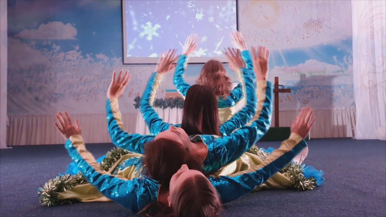 Chrismas dance \ On a White Snowy Day \ Рождественский танец \ Снежный ...