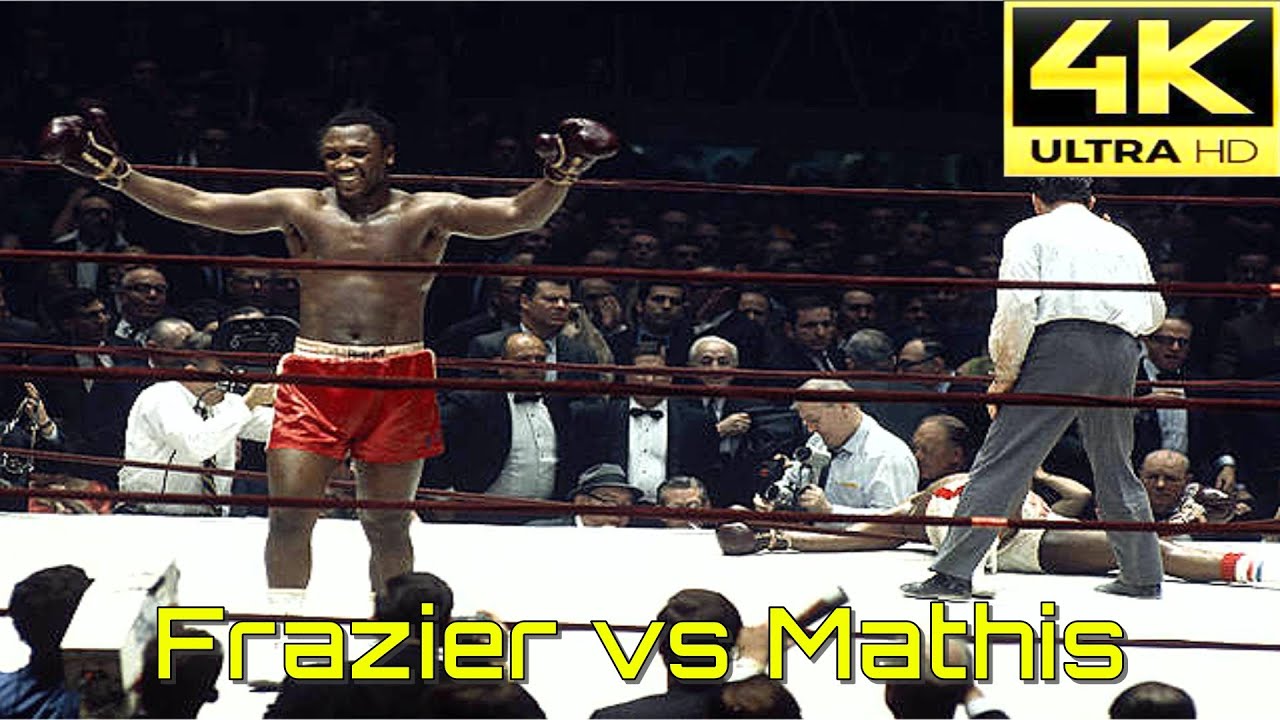 Joe Frazier (USA) vs Buster Mathis (USA) | KNOCKOUT Fight | 4K Ultra HD ...