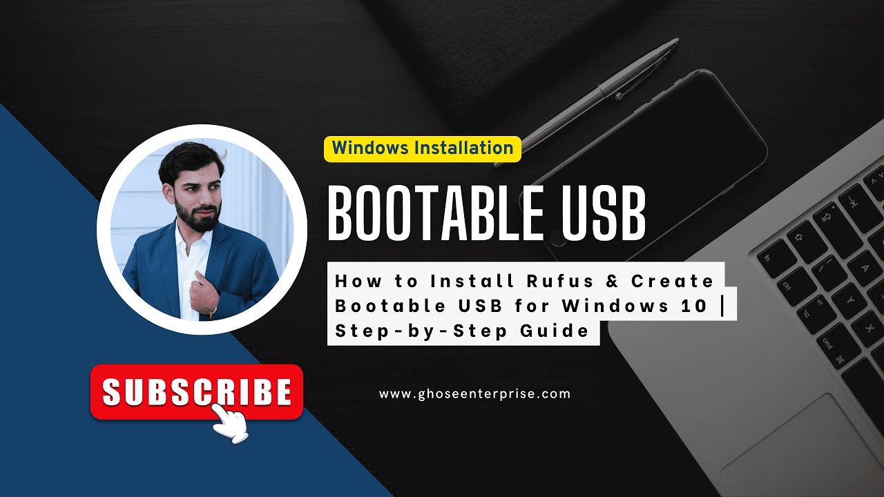 How to Install Rufus & Create Bootable USB for Windows 10 | Step-by ...