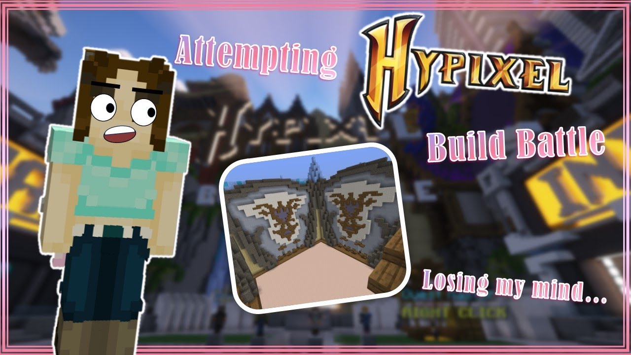 Testing my building skills in HYPIXEL BUILD BATTLE!! Can I win ...