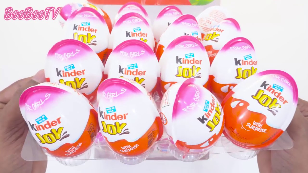 NEW KINDER JOY DISNEY PRINCESS EDITION UNBOXING - YouTube