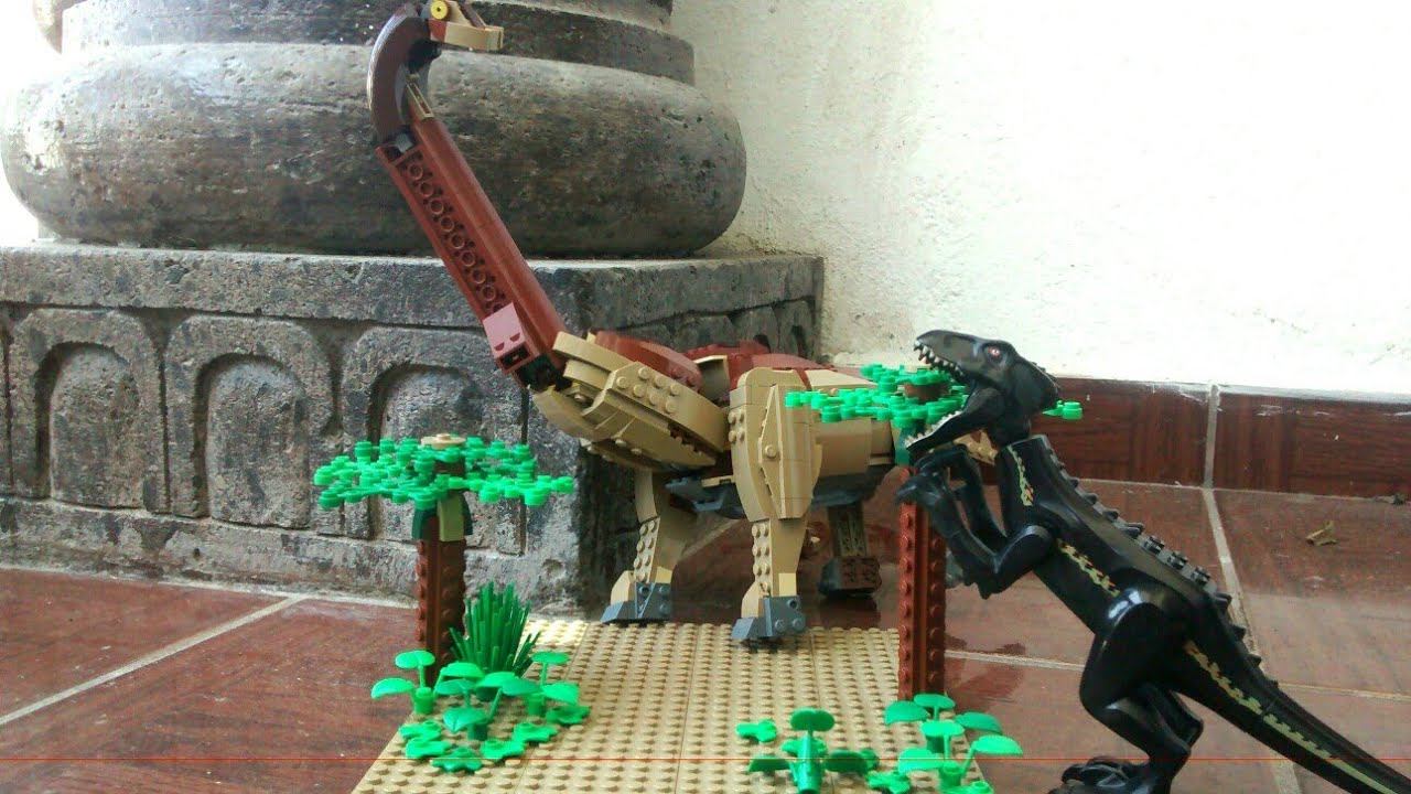 Lego Jurassic World Camp Cretaceous | Scorpius Rex and the Stampede ...