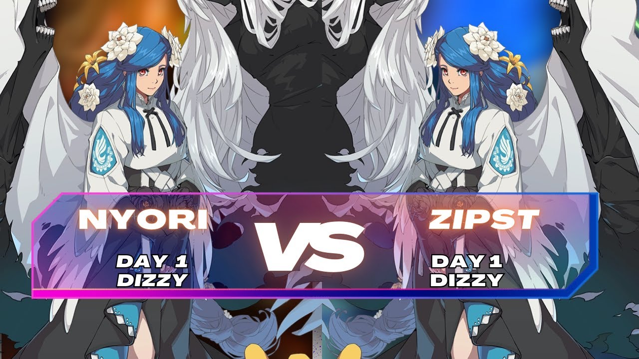 GGST Nyori (Day 1 Dizzy) vs Zipst (Day 1 Dizzy) Guilty Gear Strive ...