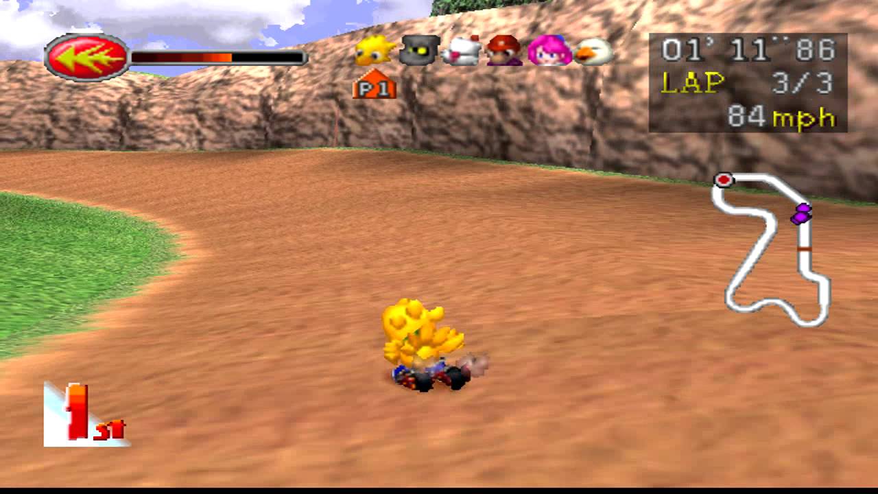 Chocobo Racing Gameplay Grand Prix (PSX,PS) - YouTube