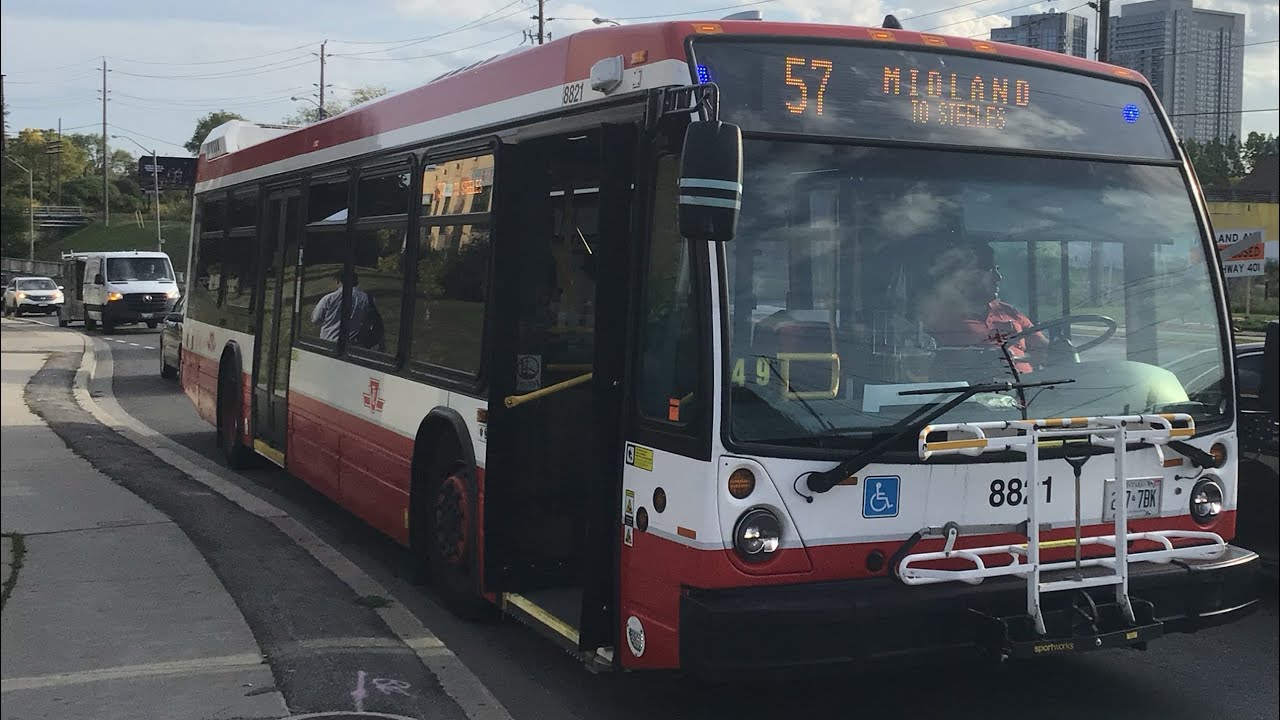 TTC RAD Ride Video on 8821 on route 57 Midland to Midwest Rd North ...