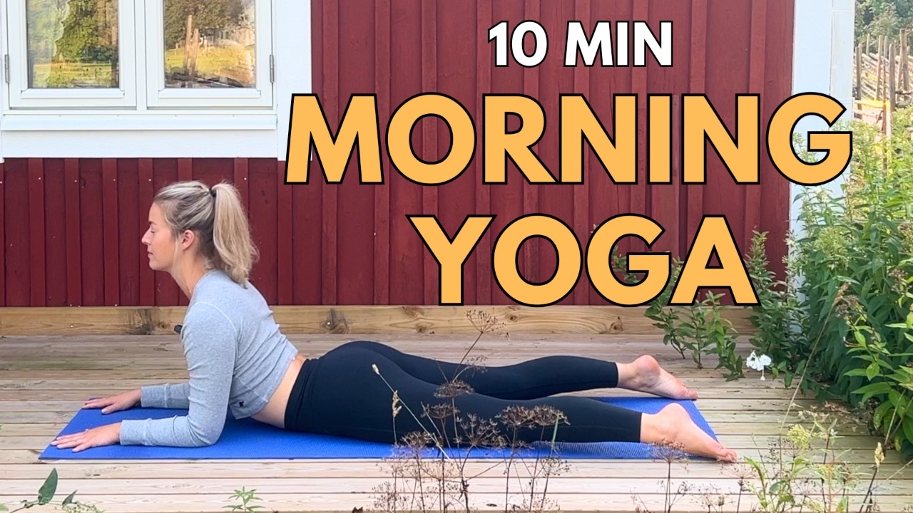 10 Minute Morning Yoga Stretch | Short Yoga Flow - YouTube
