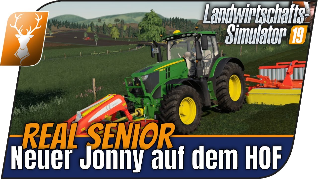 LS19 Map Real Ellerbach #26 - Neuer Johny für unseren Hof. Thomas freut ...