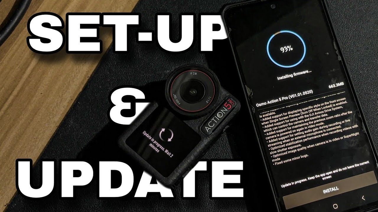 DJI OSMO ACTION 5 PRO | How to Activate and Update Firmware | Beginner's Guide & Getting Started ...