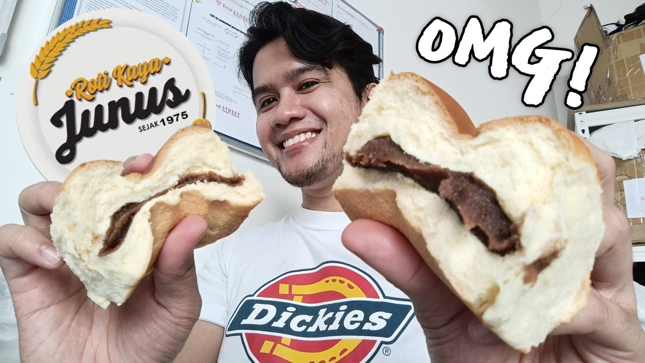 Review ROTI JUNUS Desa Mentari | HALAL ROTI HOMEMADE GEBU GEBAS | ROTI KAYA JUNUS - YouTube