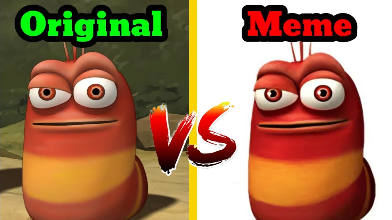 Red Larva Oi Oi Oi Original vs Meme + Bonus - YouTube