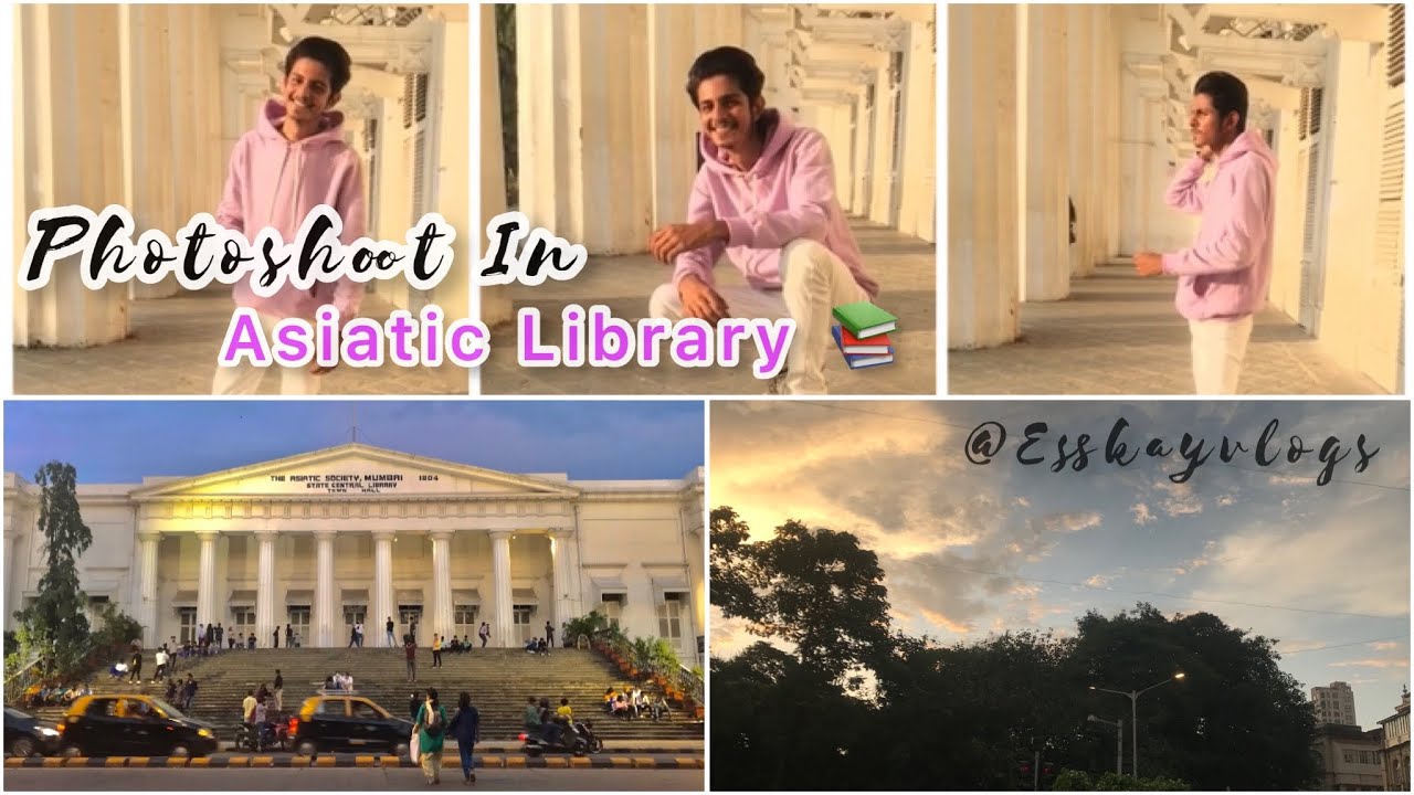 VLOG-16 (Photoshoot at Asiatic Library 📚) - YouTube