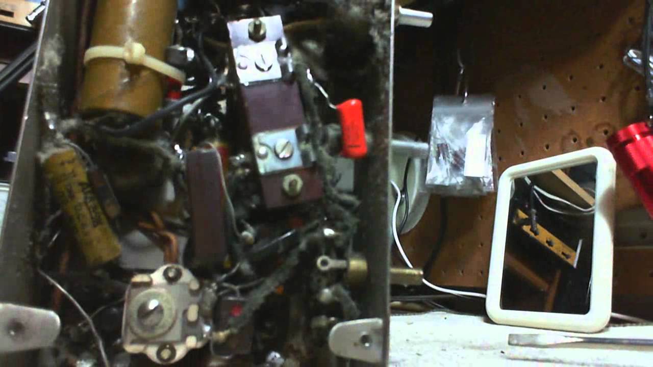 Simplex Antique Vacuum Tube Radio Video #2 - Troubleshooting Begins ...