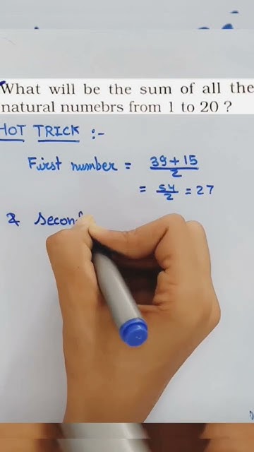 Hot trick #maths #mathstricks #mathematicaltips #mathematicalleans # ...