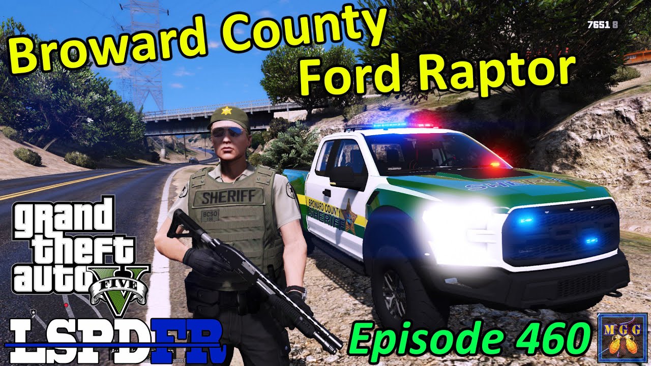Broward County Ford Raptor Patrol | GTA 5 LSPDFR Episode 460 - YouTube