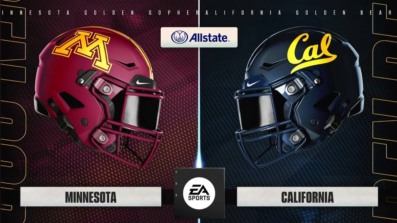 CFB25 Golden Gophers Dynasty: Y2 G3 @ Cal - YouTube