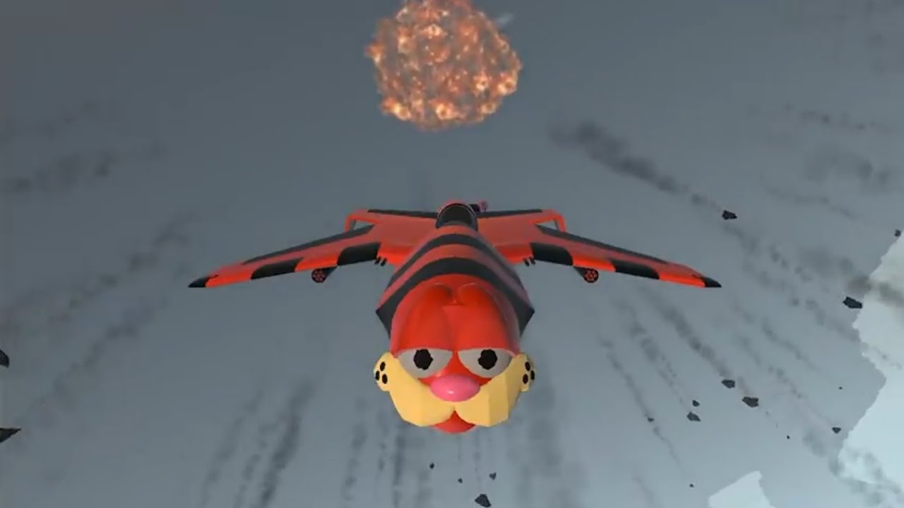 Garfield Avion (30 MINUTOS) - YouTube