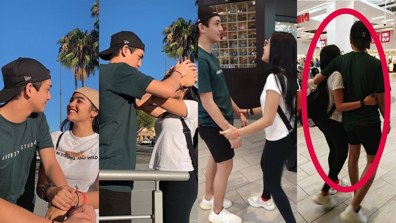 Seth Fedelin Andrea Brillantes Sweet Moment At San Francisco California