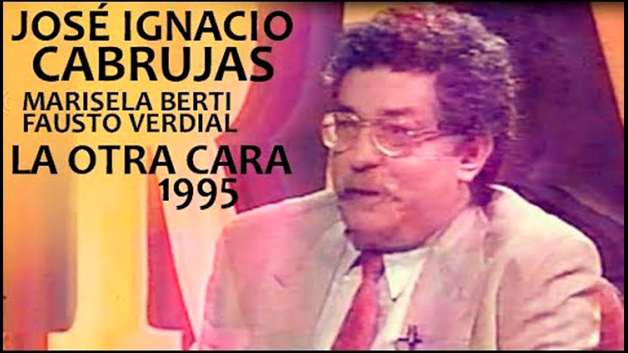 José Ignacio Cabrujas | La Otra Cara | 1995 - YouTube
