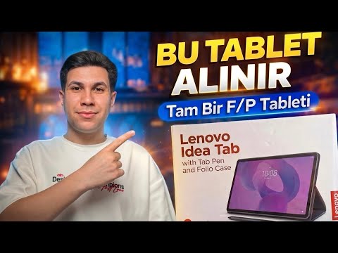 Bu Tabletin Kutusundan Her Şey Çıkıyor 🖋️ Lenovo Idea Tab🔥