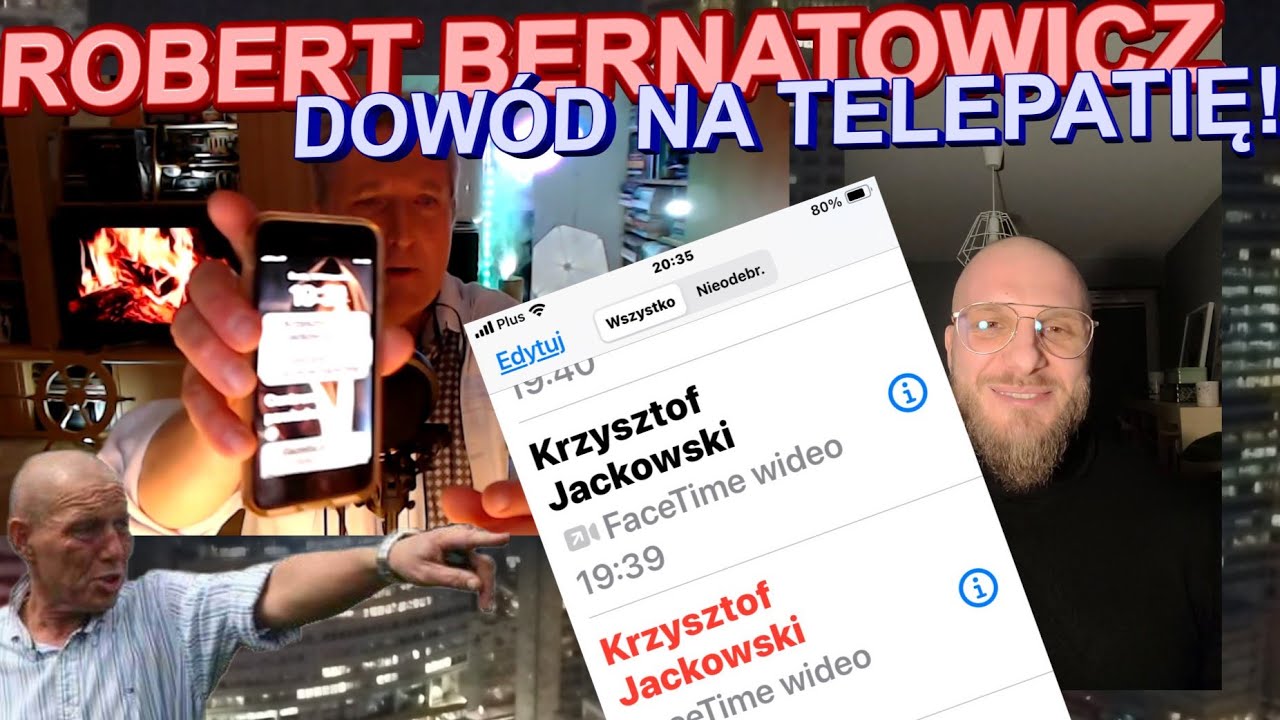 Robert Bernatowicz: DOWOD NA TELEPATIĘ? JACKOWSKI TO ZNOWU ZROBIŁ ...