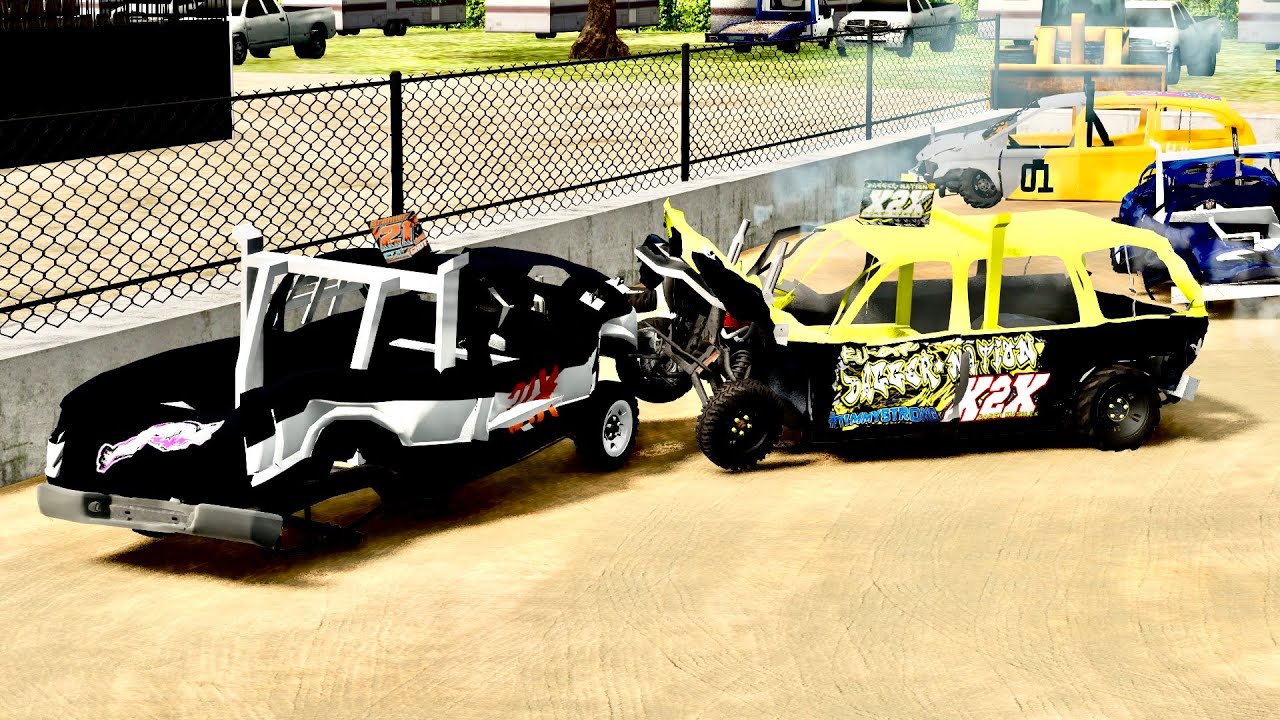 BeamNG Demolition Derby (Midsize Heavy Weight Wire Trucks and Vans ...