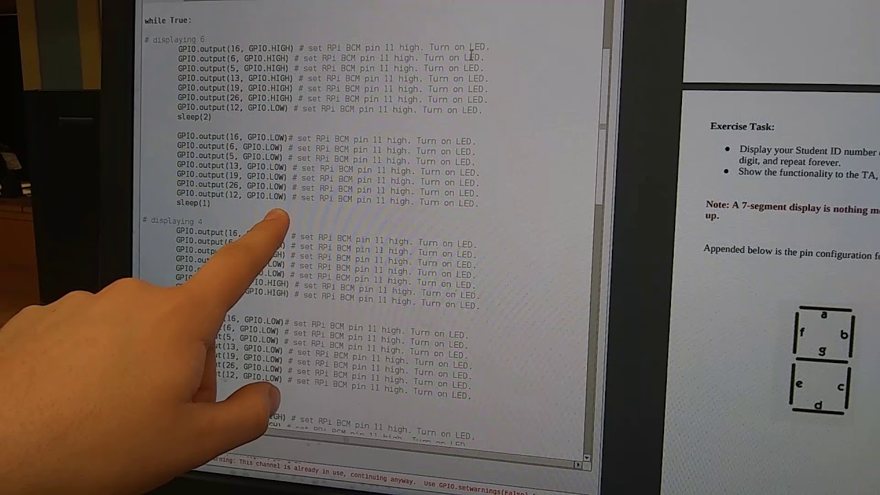 Embedded systems Lab 1: Main Exercise - YouTube