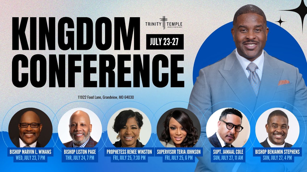 Kingdom Conference- Bishop-Elect Marvin Winans - YouTube