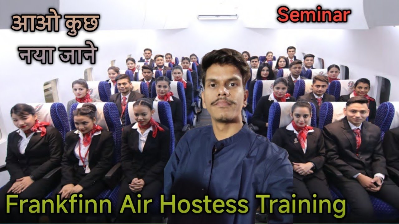 Frankfinn Institute of Air Hostess Training Patna | Seminar | New Vlog ...
