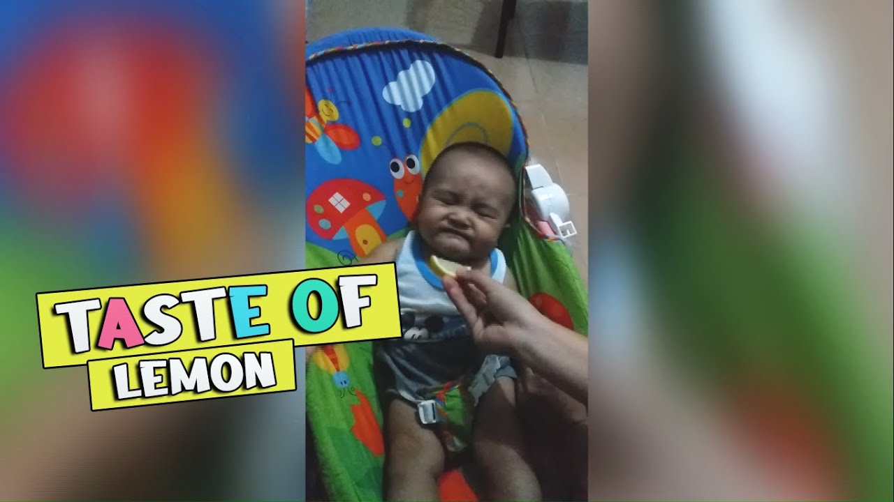BABY TASTES LEMON FOR THE FIRST TIME - YouTube