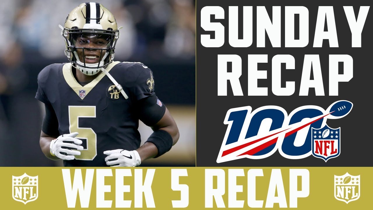 NFL Week 5 RECAP 2019 (NFL Week 5 Breakdown) - YouTube