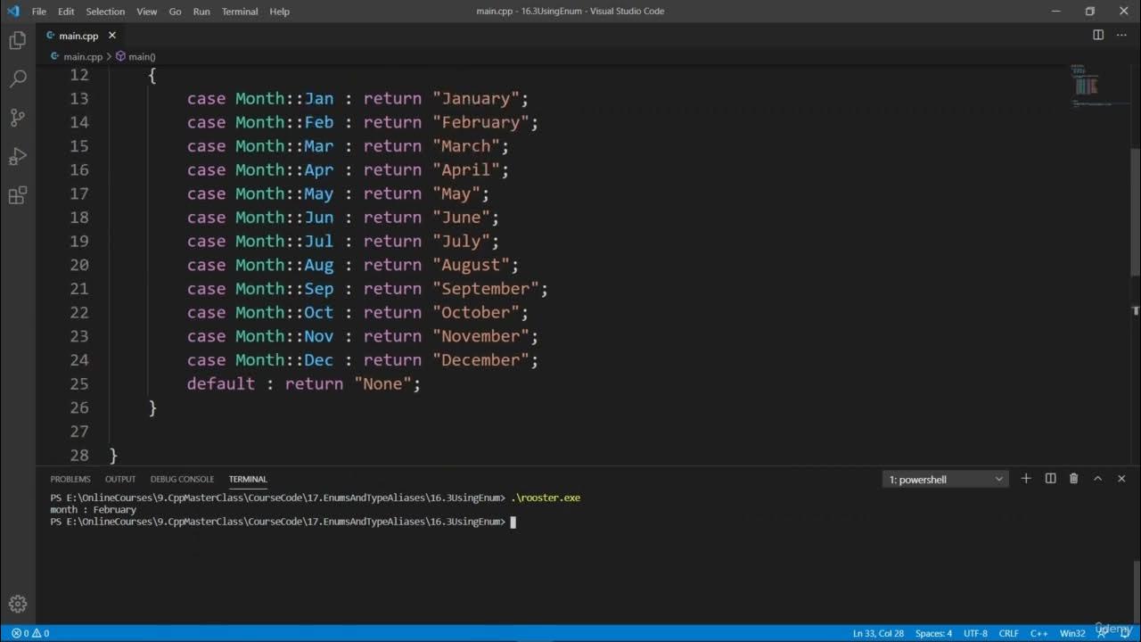 005 using enum - YouTube