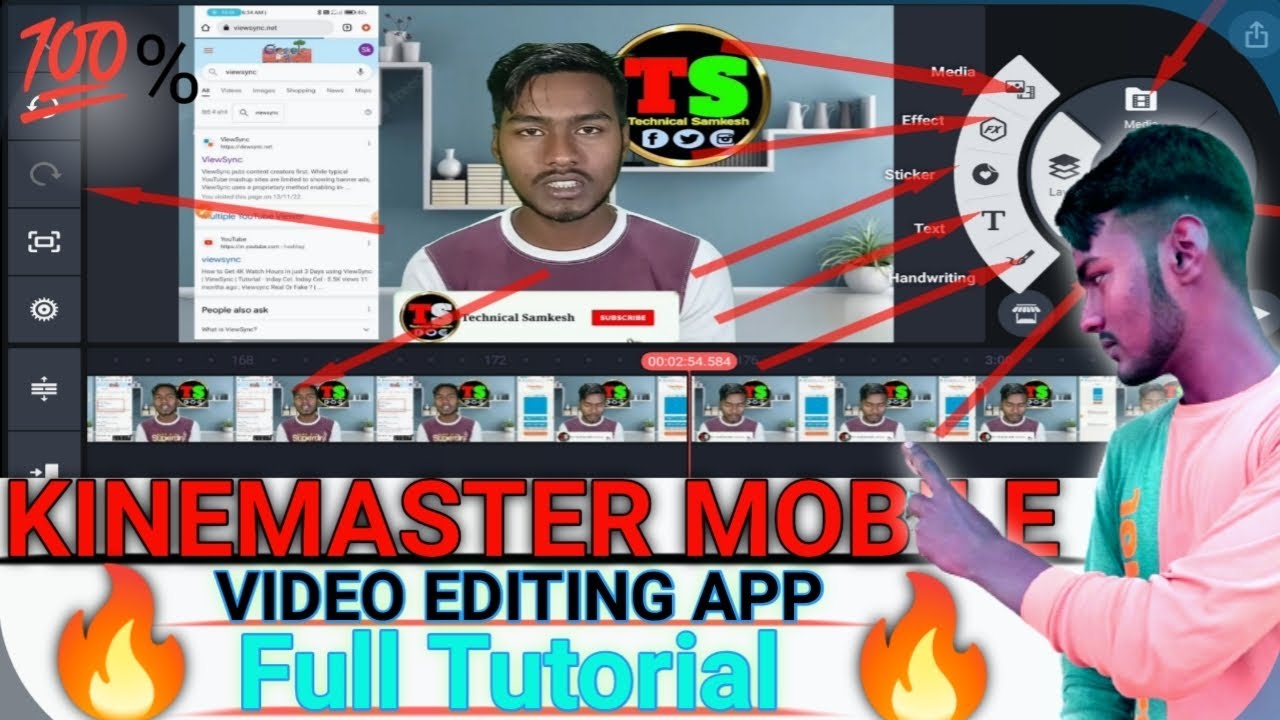 kinemaster video editing || kinemaster se video editing kaise kare ...