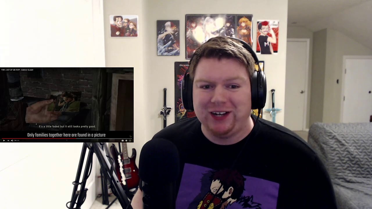 REACTION | THE LAST OF US RAP! - Connor Quest! - YouTube