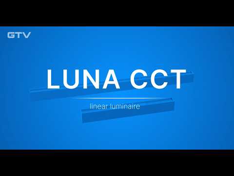 Luna CCT: Linear luminaire with adjustable power, colour temperature and an uplight module EN