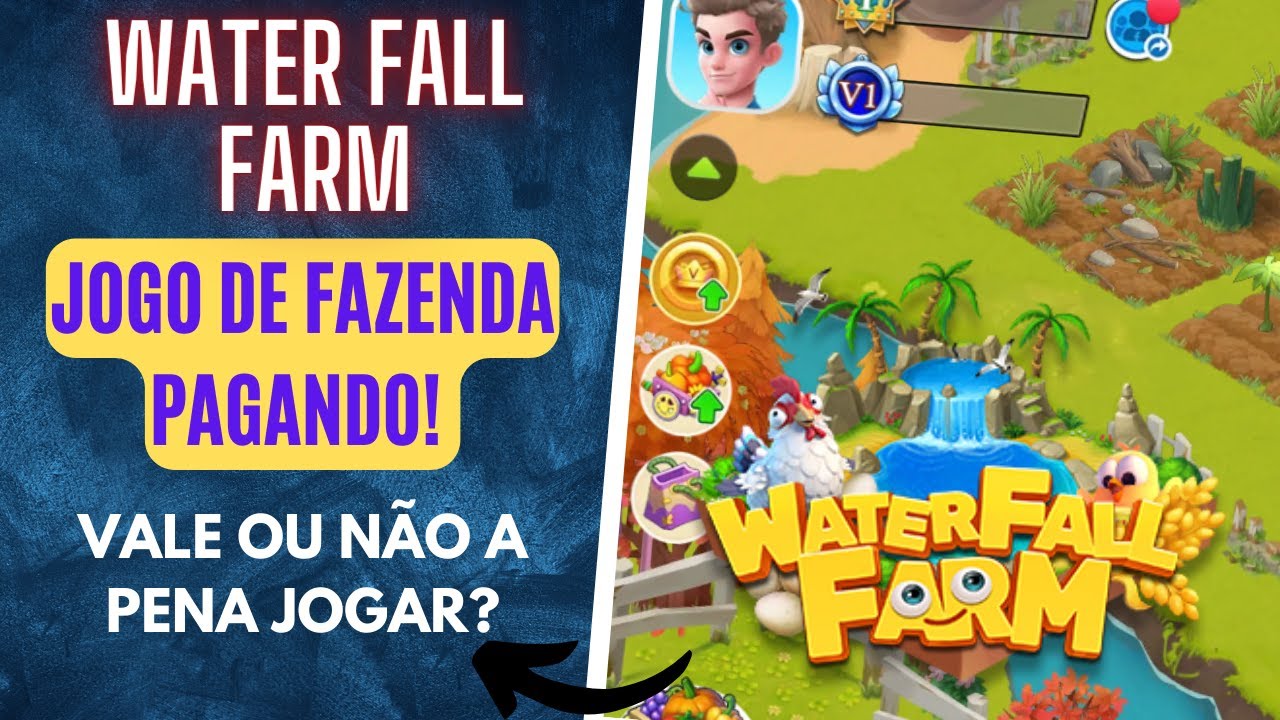 Waterfall Farm - Fraude ou real Vamos provar! - YouTube