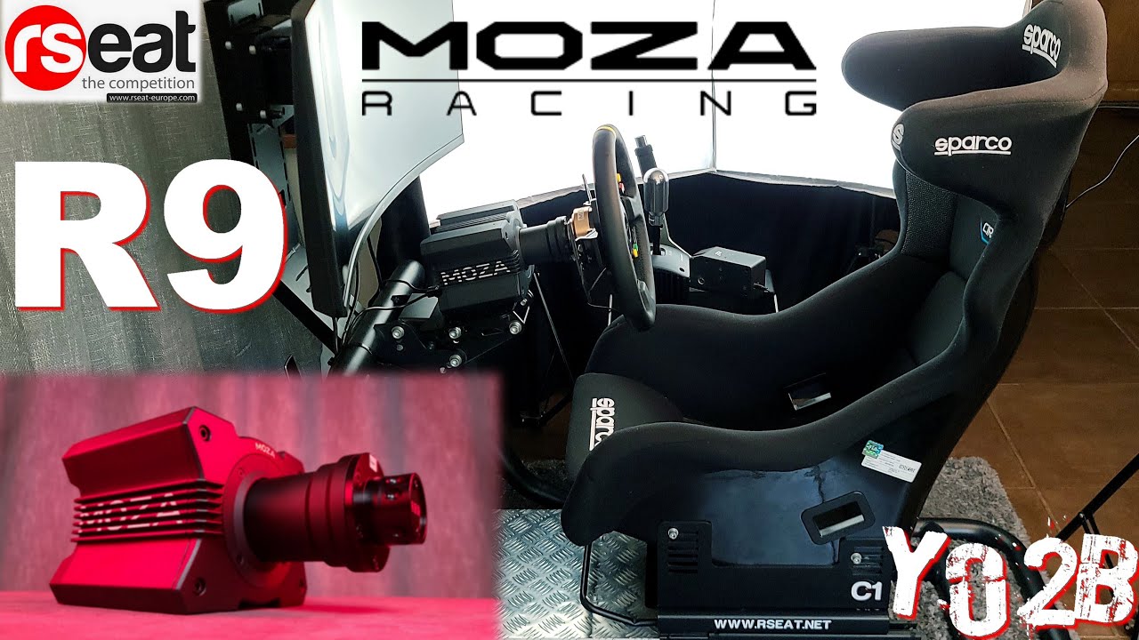 MOZA RACING "R9" My New Direct Drive Wheel Base • Unboxing/Review ...