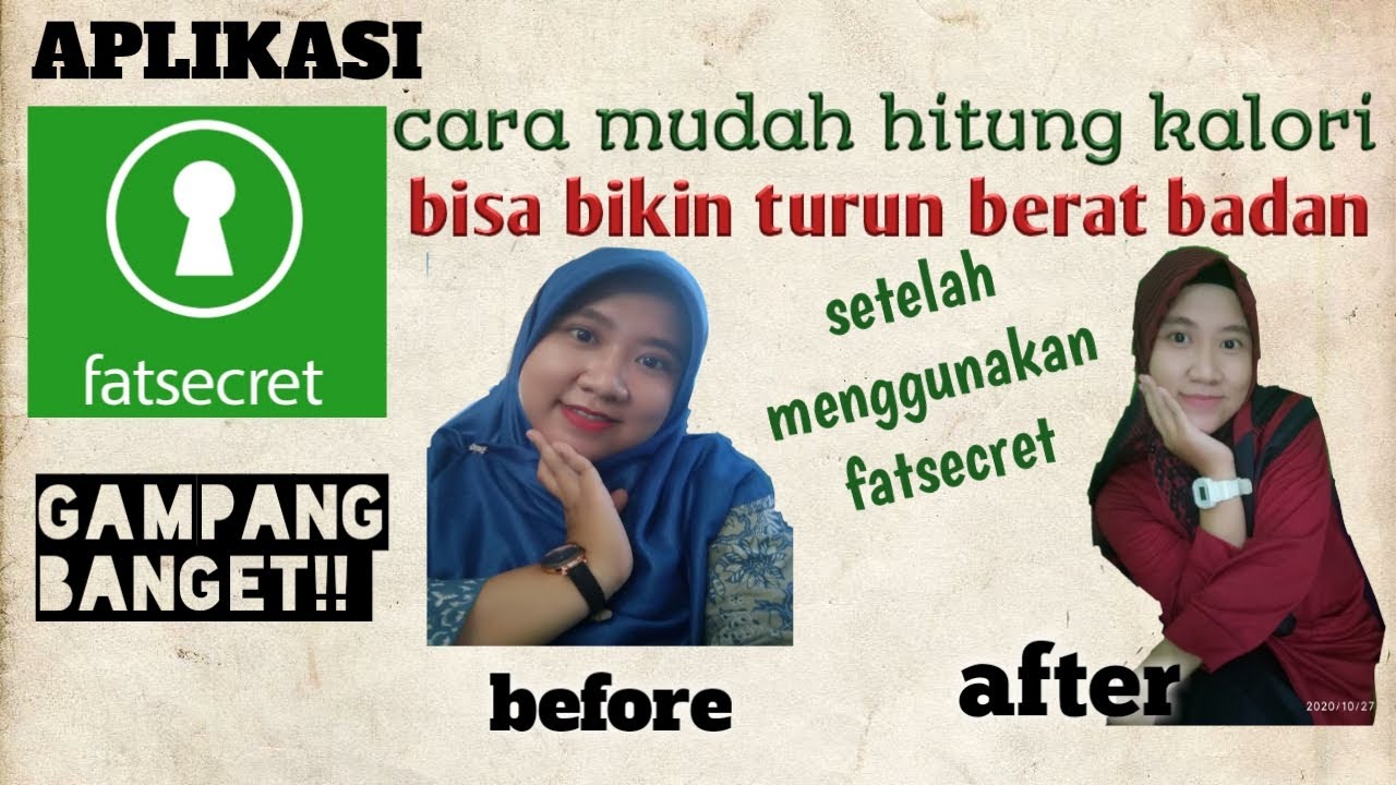CARA MUDAH HITUNG KALORI DENGAN MENGGUNAKAN APLIKASI FATSECRET | KUNCI ...