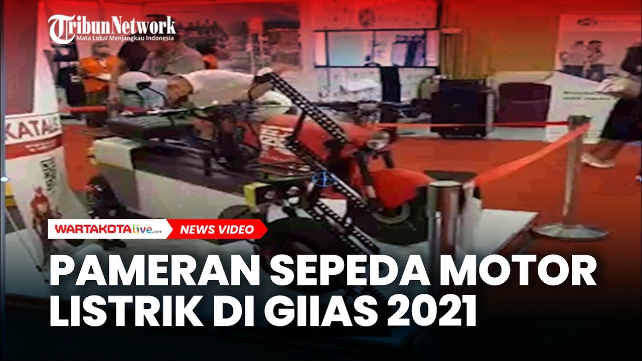 Booth Komunitas Sepeda/Motor Listrik Indonesia di Pameran Otomotif ...