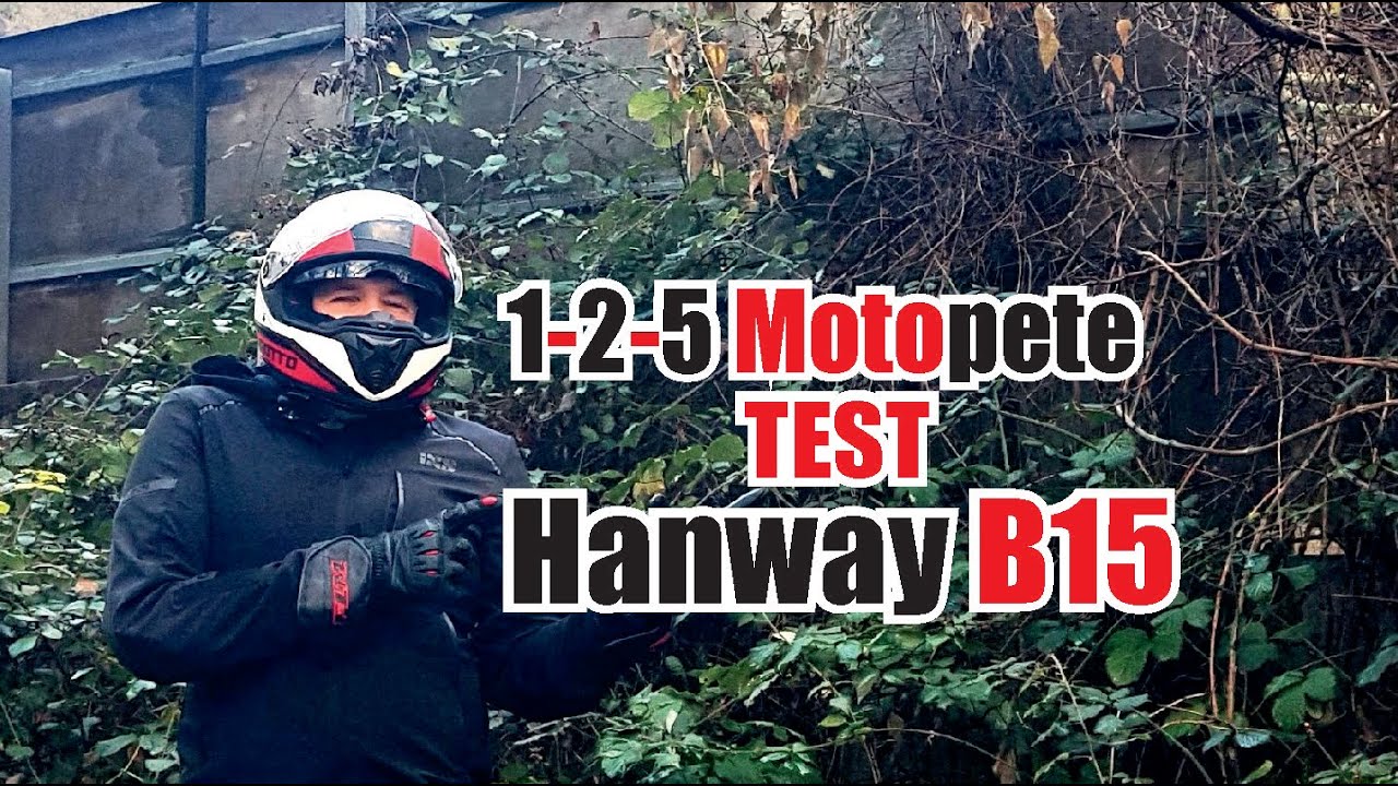 Motopete Test - Hanway B15 Cruiser mit 125 Kubik - YouTube