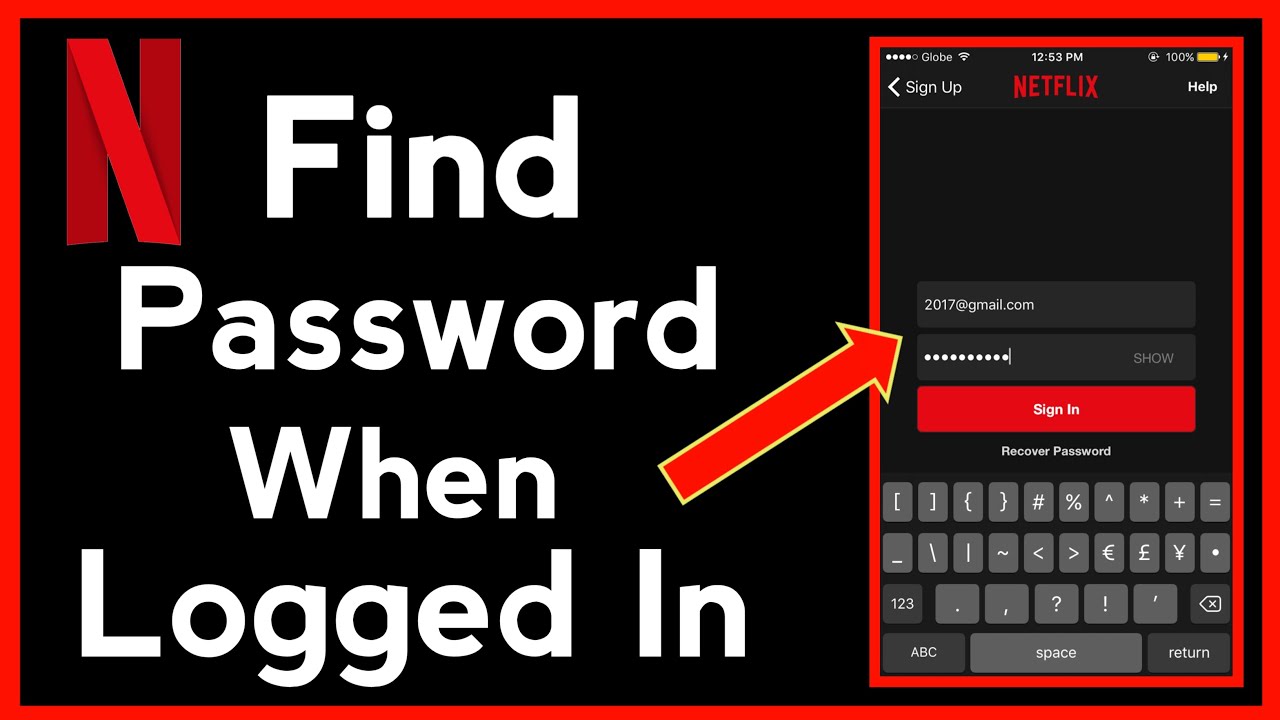 How To Find Netflix Password When Logged in 2024 - YouTube