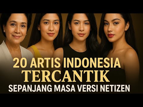 NETIZEN SEPAKAT...!!! INILAH 20 ARTIS INDONESIA PALING CANTIK SEPANJANG MASA 