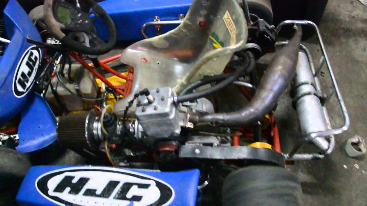 Gokart Mac Minarelli 125 - YouTube