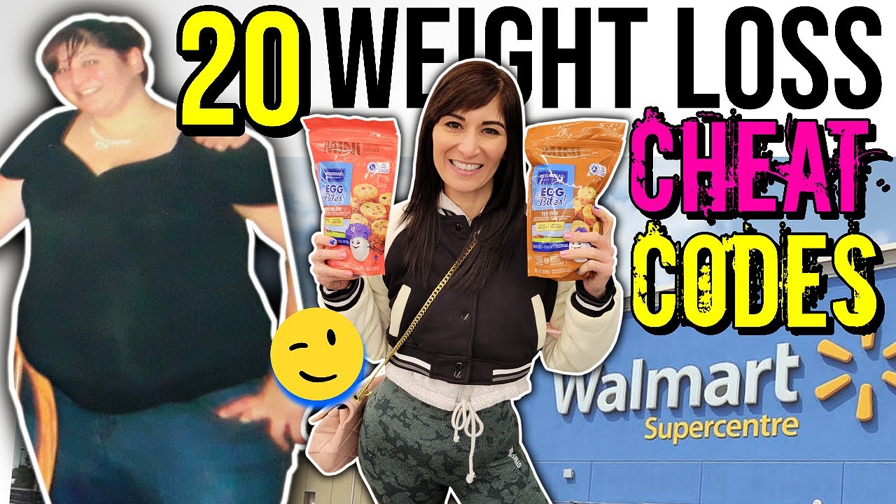 I Found 20 WEIGHT LOSS CHEAT CODES at Walmart (Simple Food Swaps I Used ...