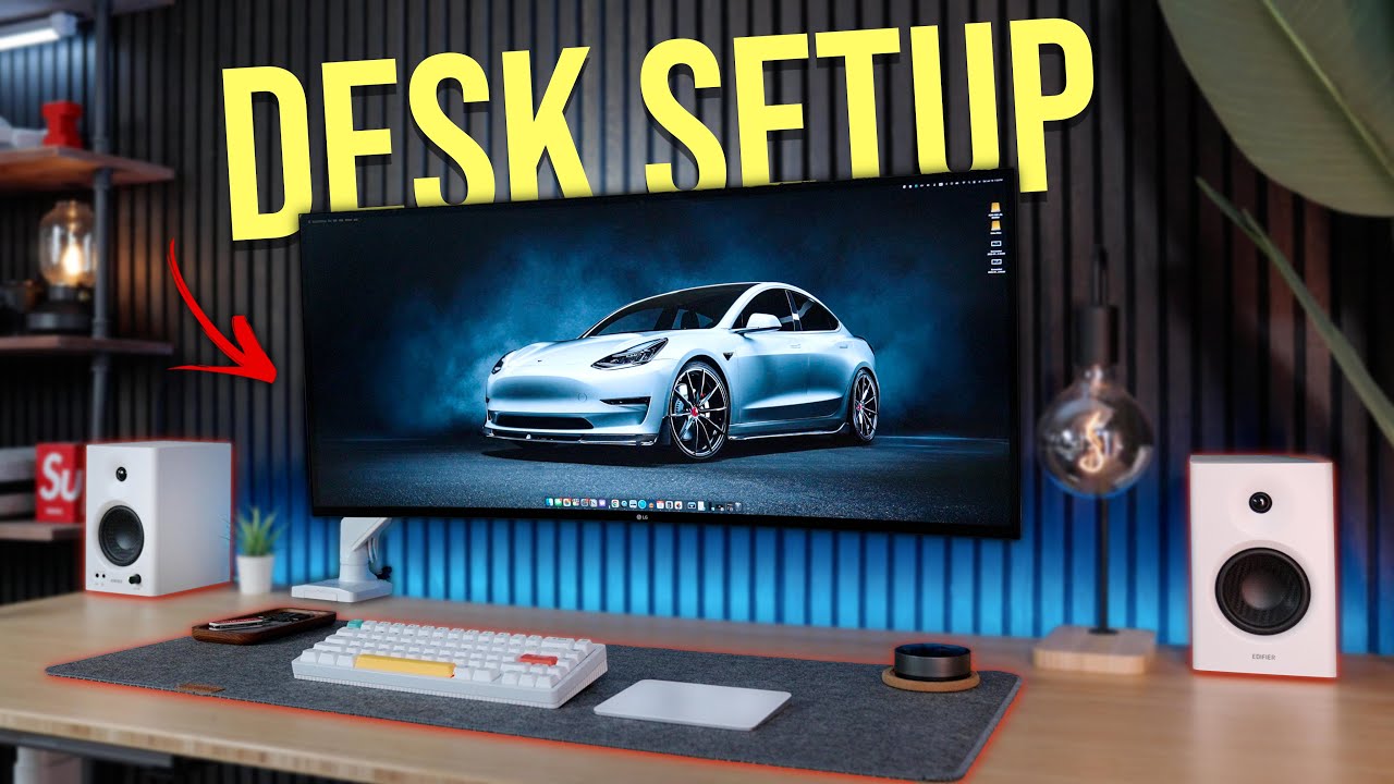 BEST Productivity Desk Setup for 2025!! - YouTube