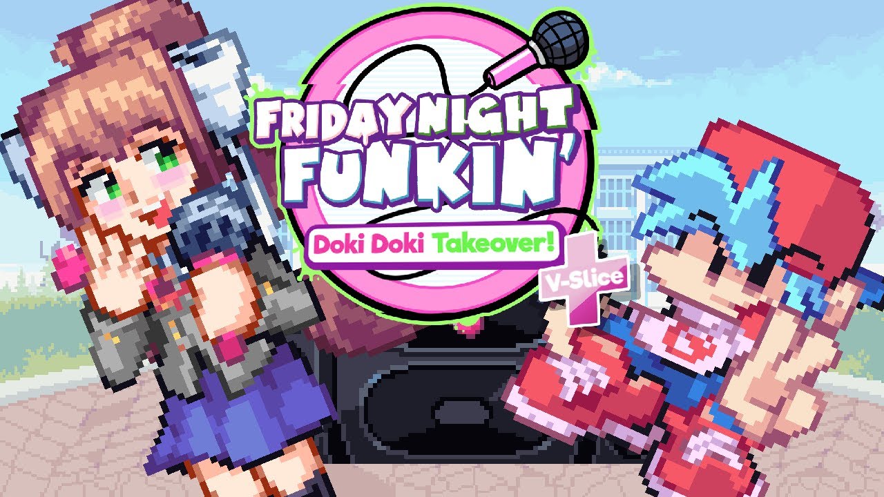High School Conflict Preview (Doki Doki Takeover Plus V-Slice/Base Game ...
