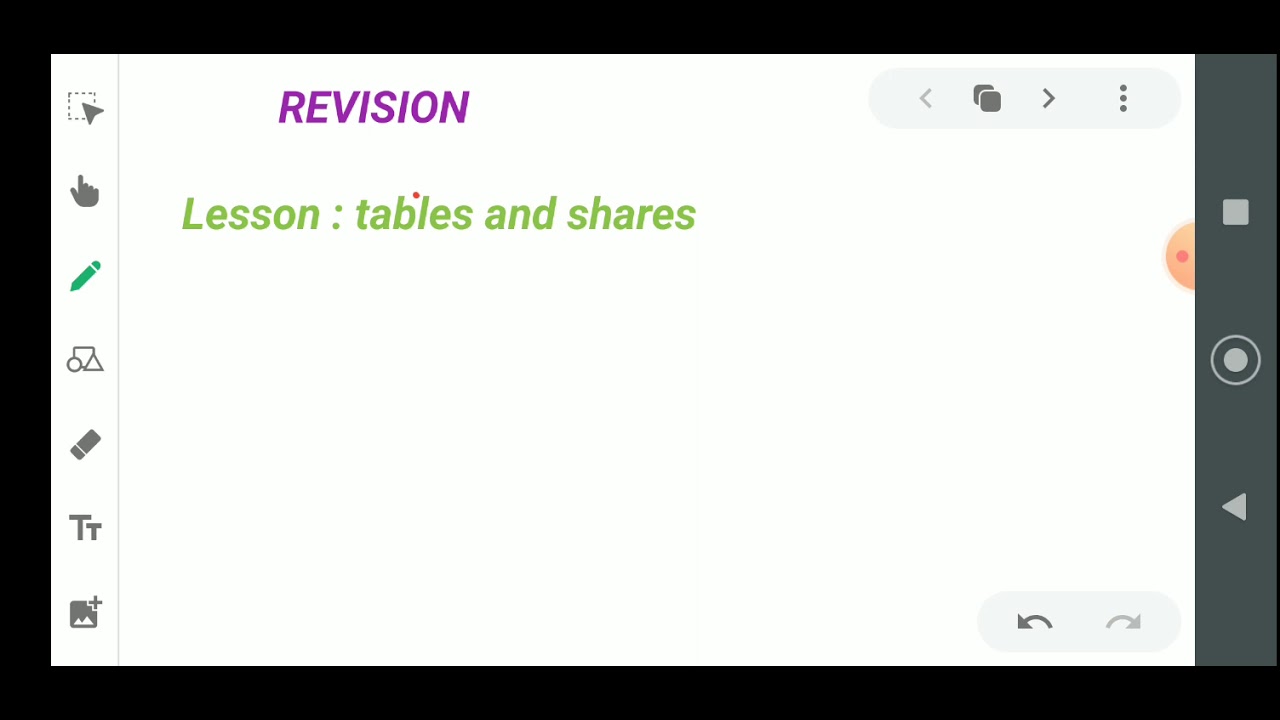 NCERT ,CLASS 4 , MATH revision for lesson tables and shares MCQ ...